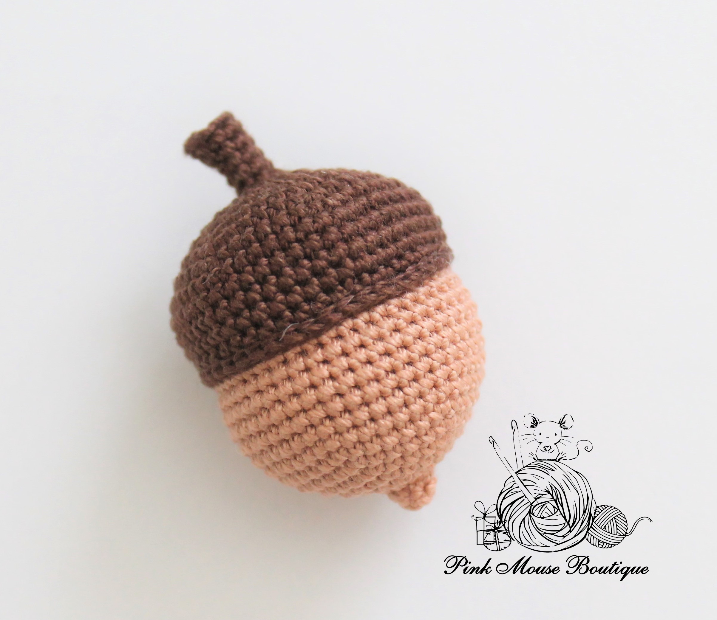 Sweet Little Acorn (Crochet Pattern)