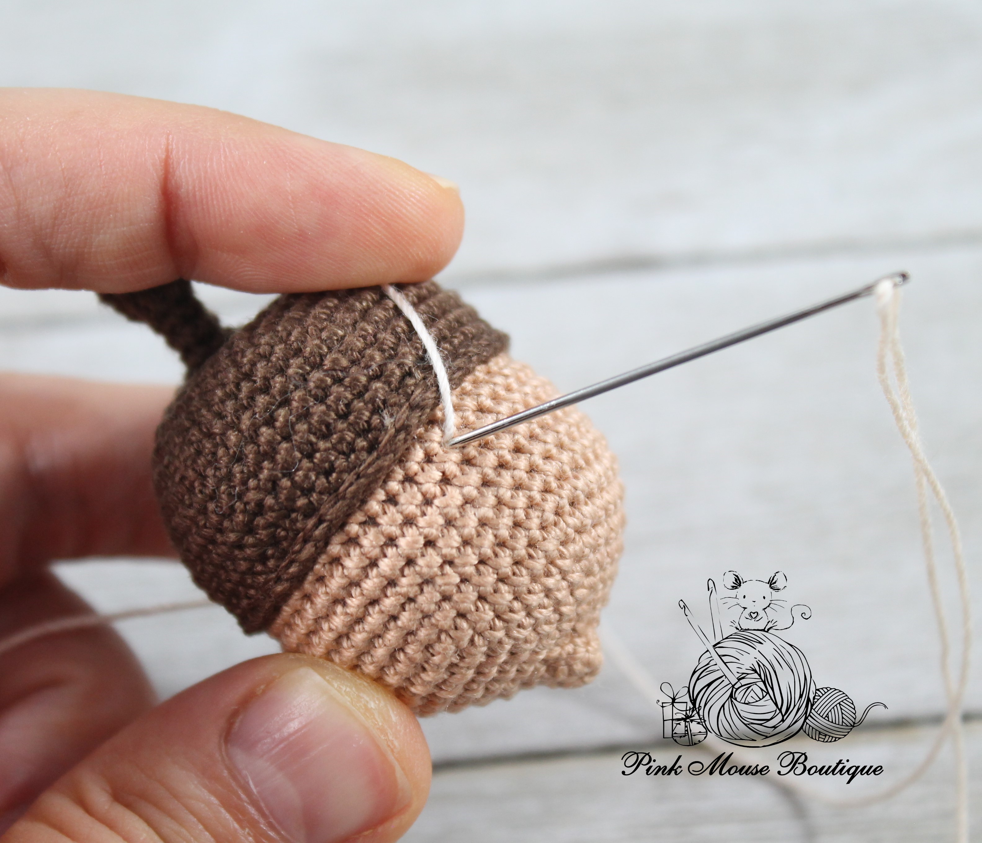 Sweet Little Acorn (Crochet Pattern)