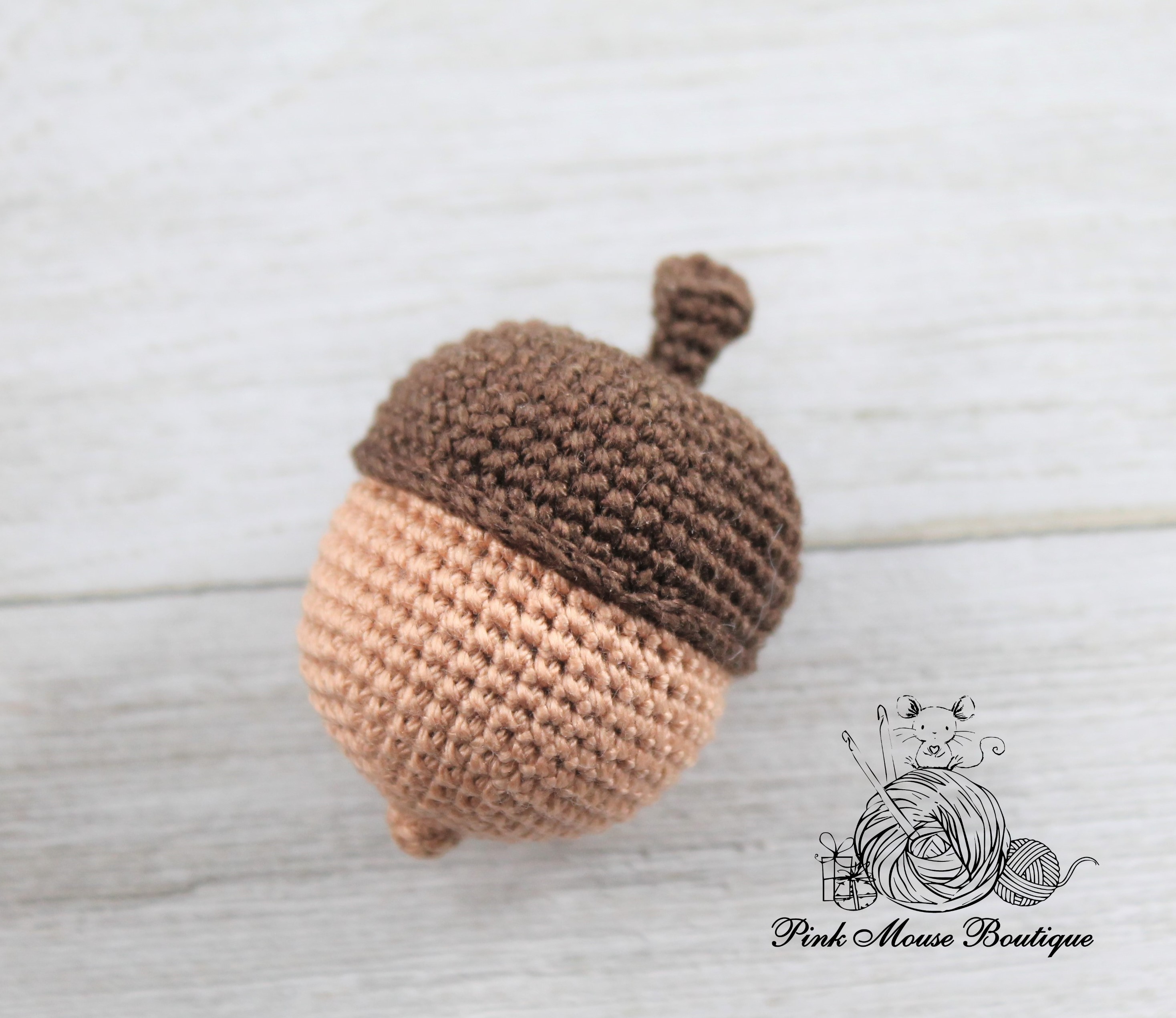 Sweet Little Acorn (Crochet Pattern)