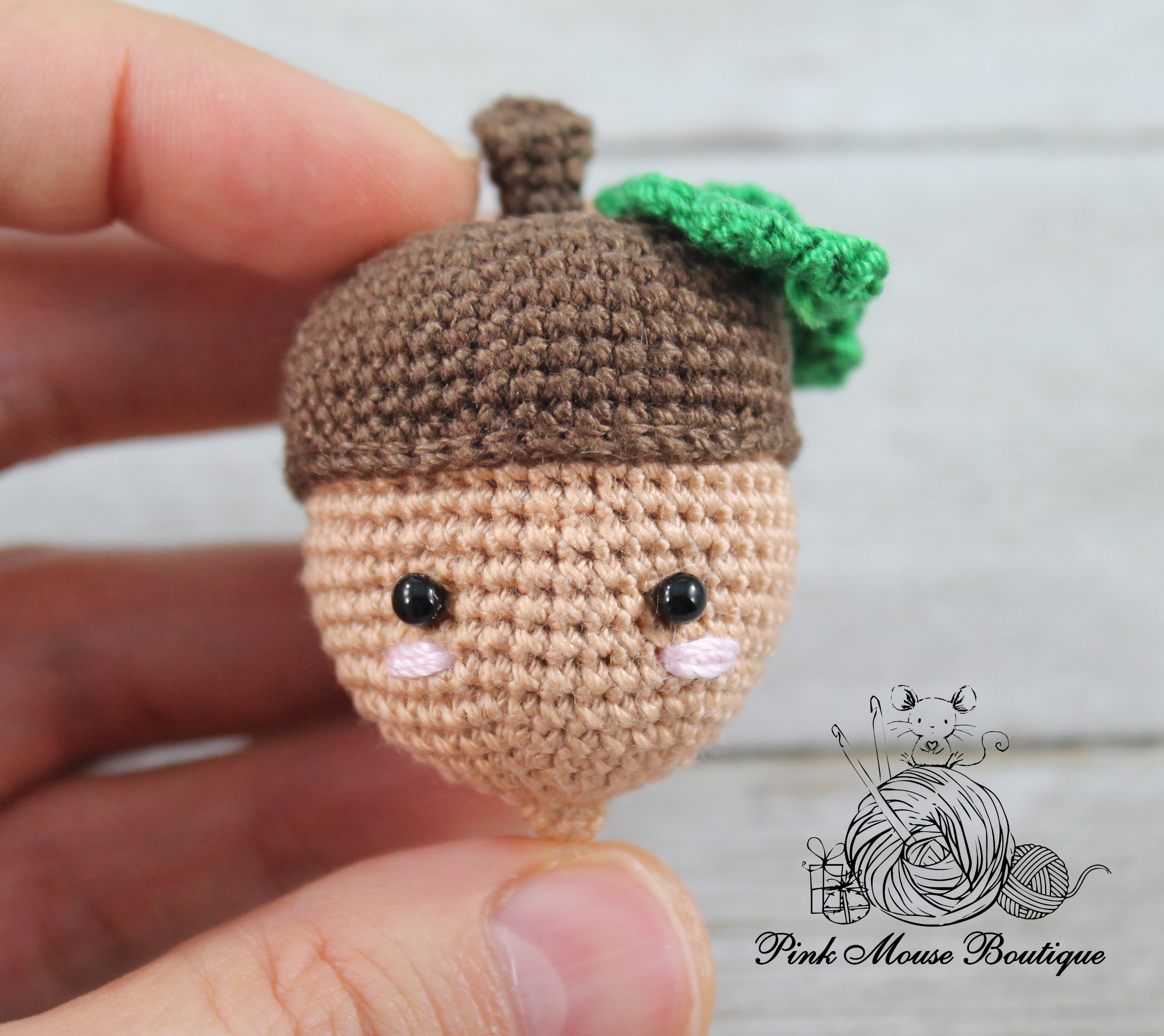 Sweet Little Acorn (Crochet Pattern)