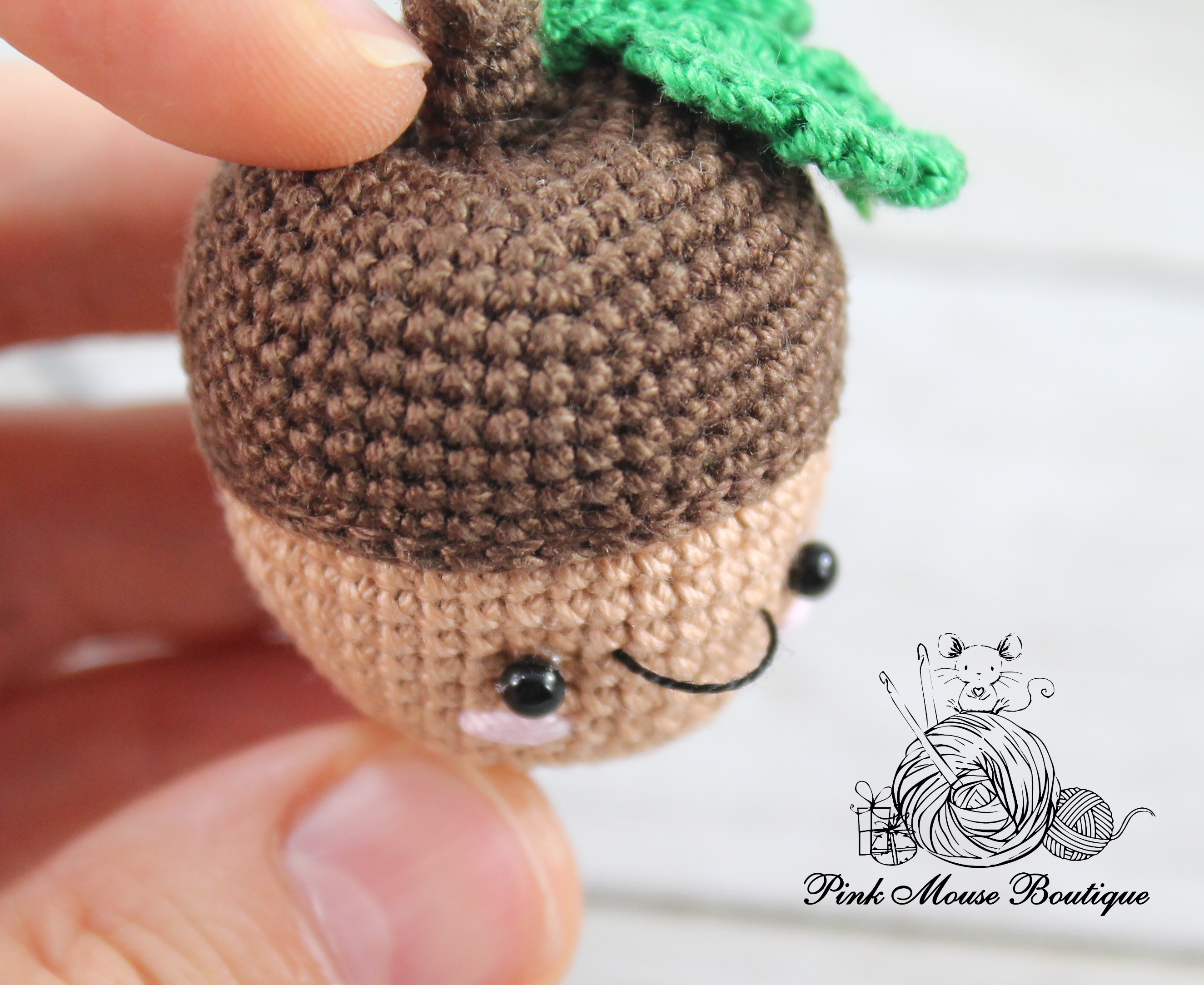 Sweet Little Acorn (Crochet Pattern)